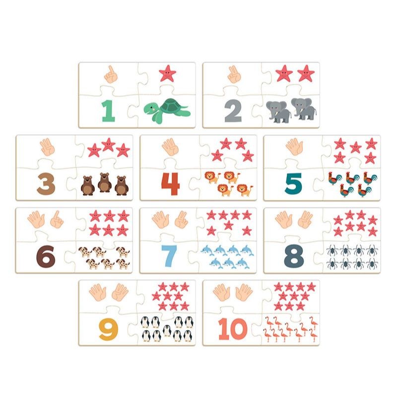 Puzzle Educativo Educa - Aprender Os Números