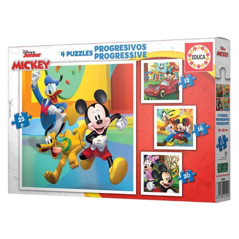 Puzzles Progressivos Mickey E Os Amigos