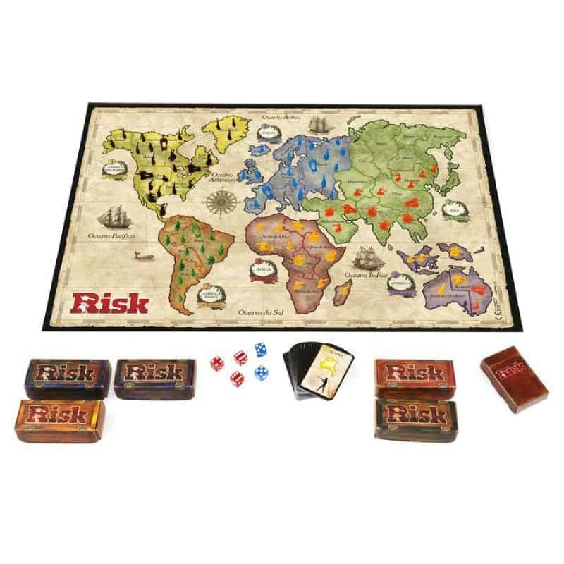 Jogo Risk - Jogo de Estratégia - Hasbro Gaming - Risk (Risco PT)