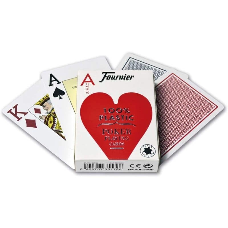 Baralho de Cartas Profissional Fournier 100% Plástico (sortido) 1 un.