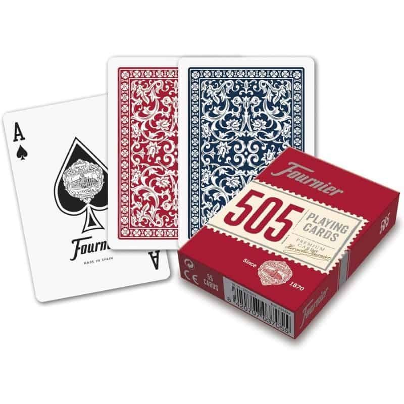 Baralho de Cartas Poker Fournier 505 – Qualidade Premium Fournier
