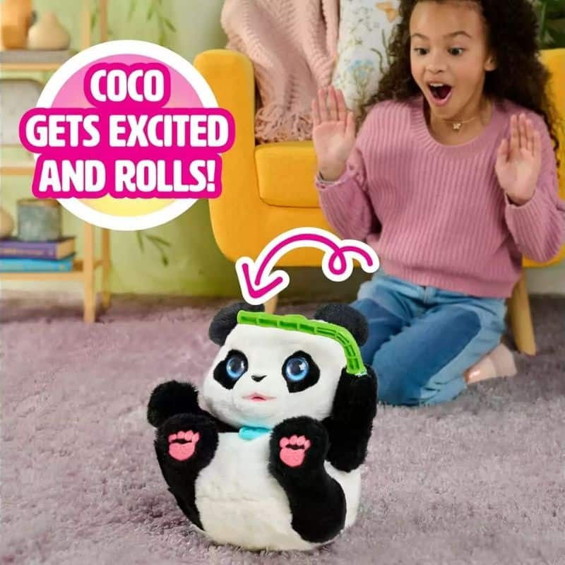 furReal Friends Panda das Cambalhotas - Hasbro furReal Panda