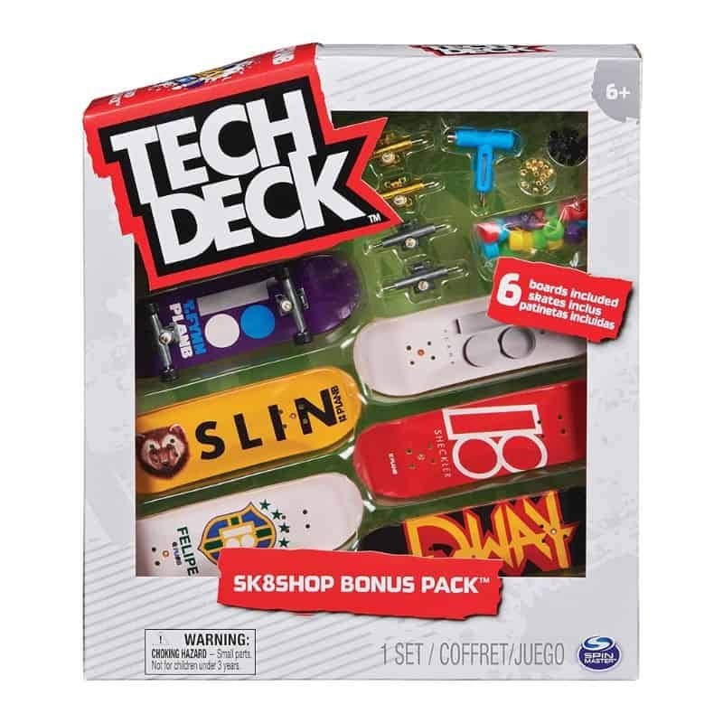 Skates Tech Deck Pack 6 - Sk8shop Bonus Pack (envio sortido)